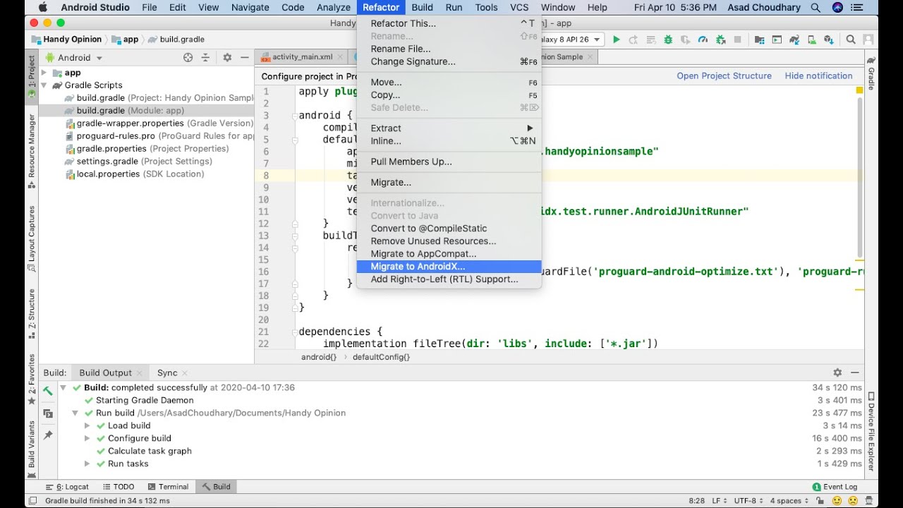 Ultimate Guide to Migrate Android Project to AndroidX