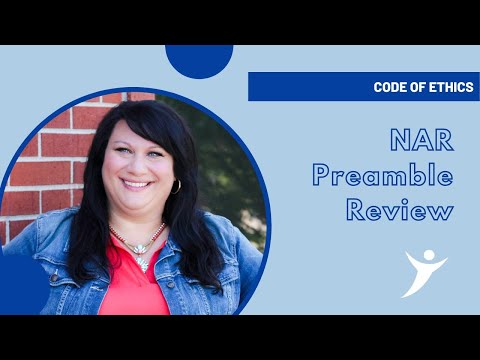 NAR Code of Ethics: Preamble Review