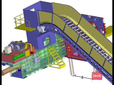 🧞‍♂️ industrial 3D model Waste paper baler・ 3D File for ・Cults