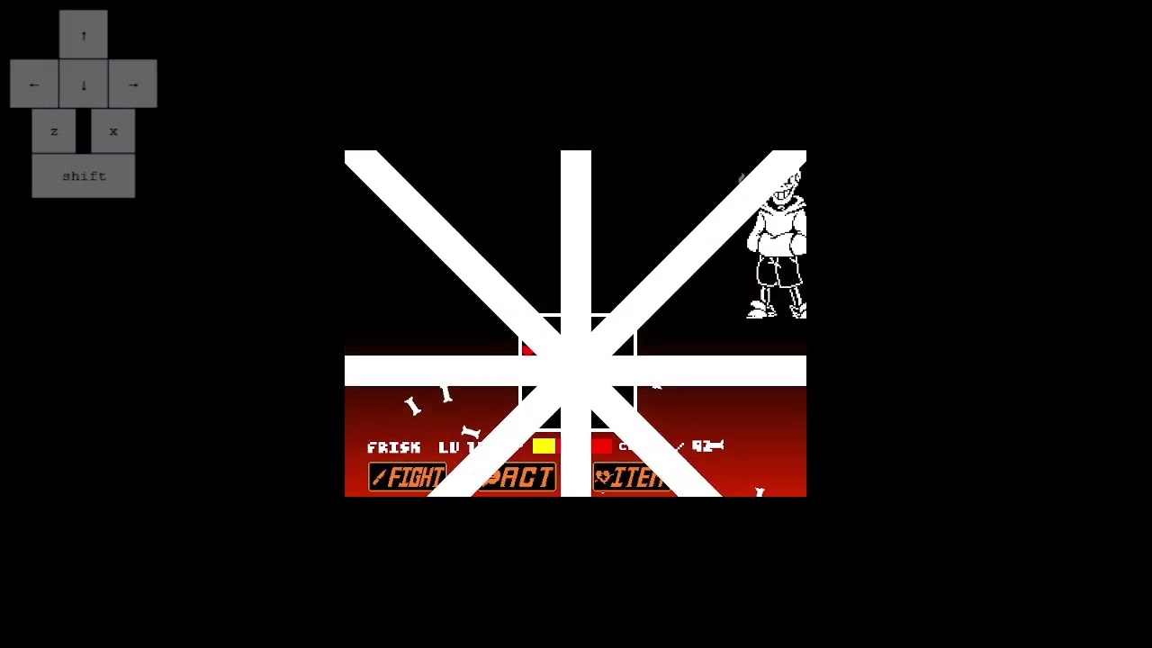 [No Heal!] Underswap Papyrus full fight by IknifeU