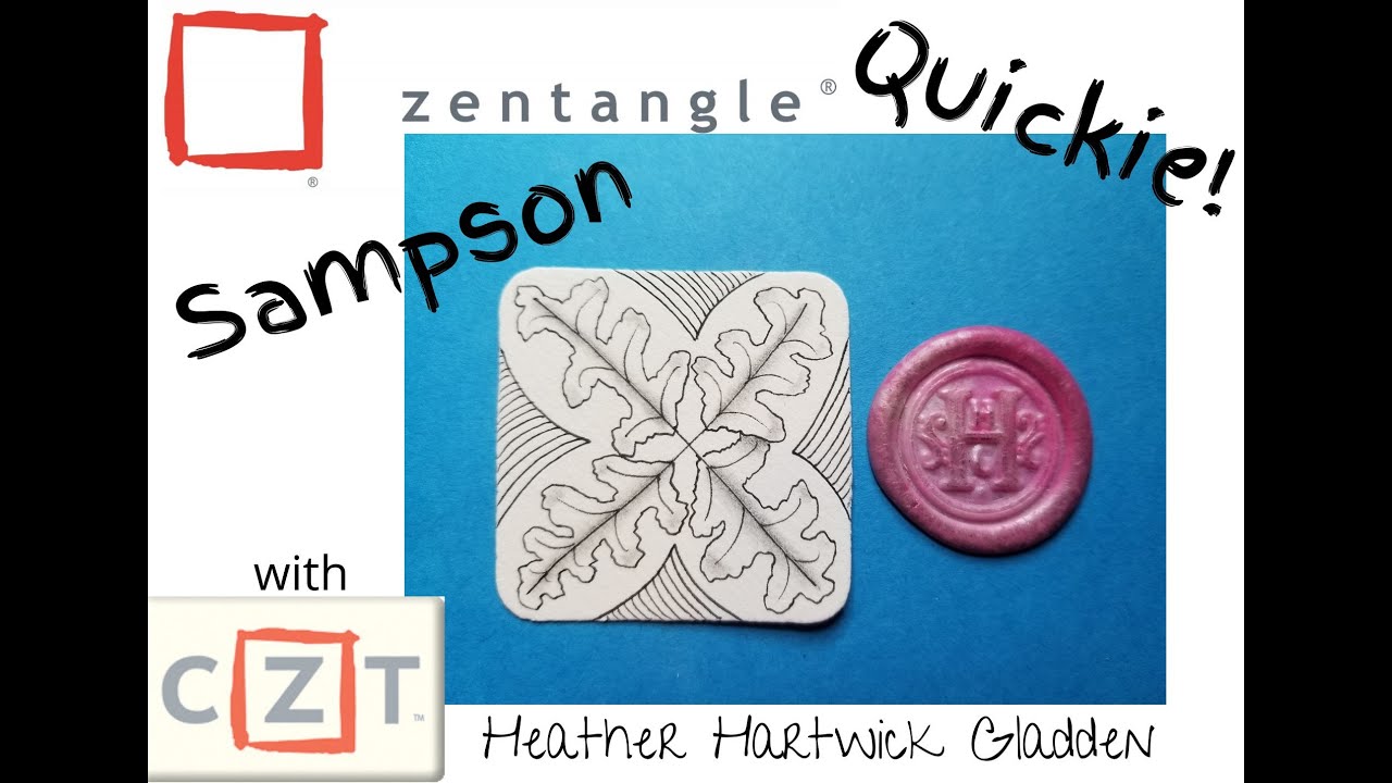Sampson | Zentangle® Quickie