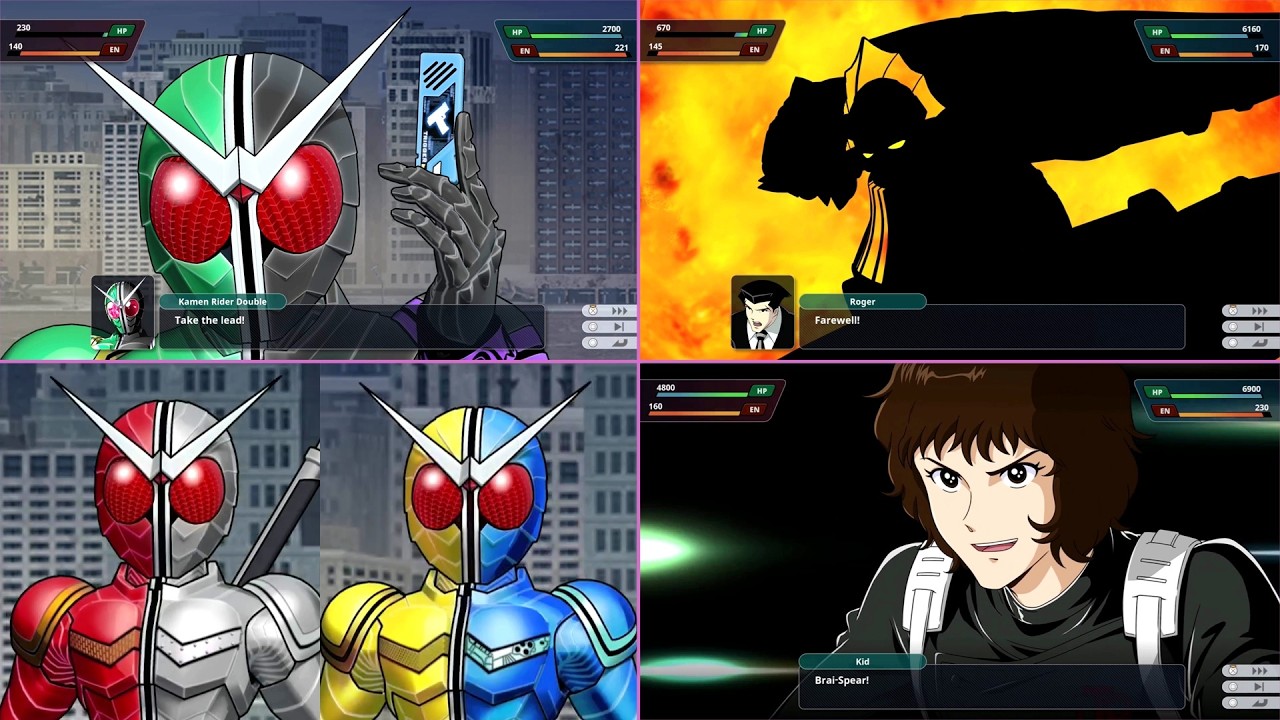 SRW Y: Kamen Rider W, Big O & Braiger Arrive (DLC1: A Smile on the Street Corner)[スパロボY 仮面ライダーW J9]