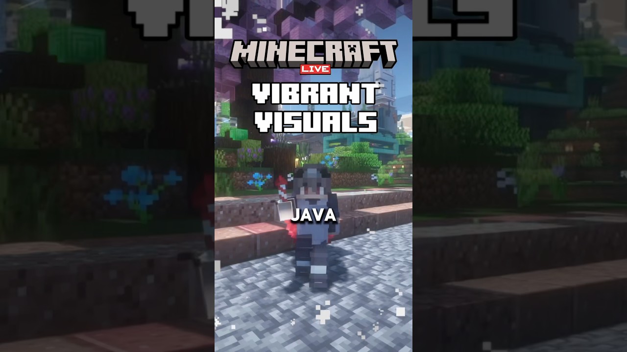 Vibrant Visuals In Java Now !? (Pixelated Shadows Tutorial) #minecraft #minecraftlive #minecraftjava