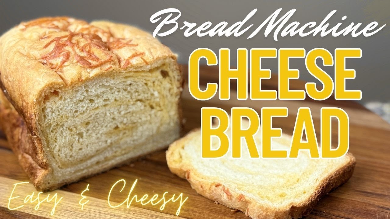 Easy Bread Machine Cheese Bread | Soft, Cheesy, and Perfect Every Time!