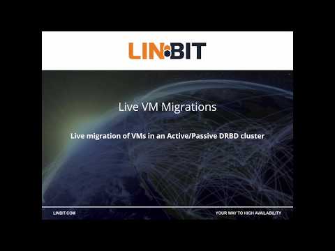 DRBD: Live Virtual Machine Migration Demo