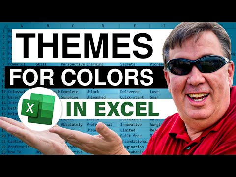 Excel - Change Colors with Ease | Explore 20 Built-in Themes & Live Preview Feature - Episode 529
