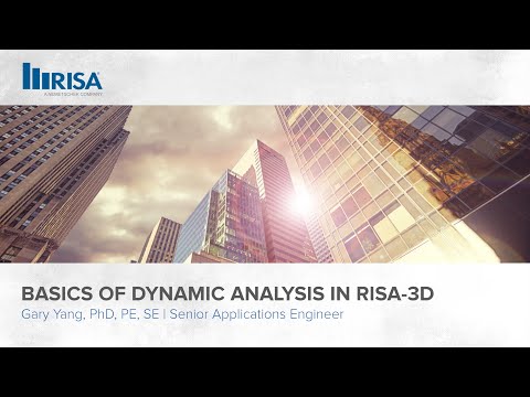 Basics of Dynamic Analysis in RISA-3D