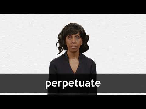 PERPETUATE definition and meaning | Collins English Dictionary
