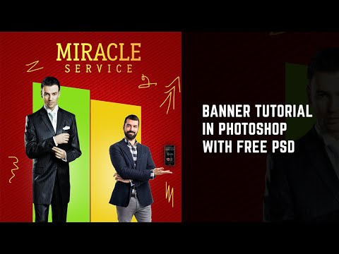 Create Professional boy banner Poster Design - #Photoshop Tutorials with free psd