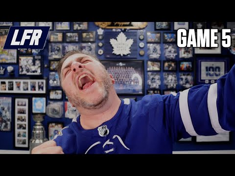 LFR17 - Round 1, Game 5 - Knies On The Prize - Maple Leafs 2, Bruins 1 (OT)