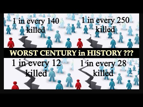 Top10 - Worst CENTURIES of WARs in HISTORY , to have lived in …… ????
