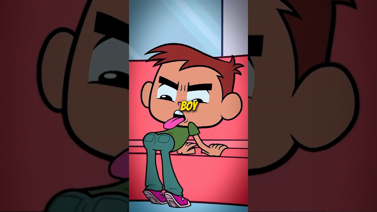 The Teen Titans became NORMAL teens! #ttg #beastboy #starfire #superhero #dcu