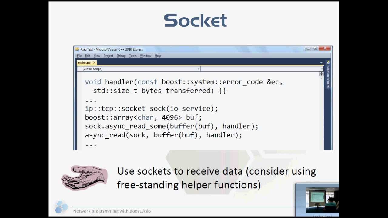 Boris Schäling - Network programming with boost::asio - Meeting C++ 2012