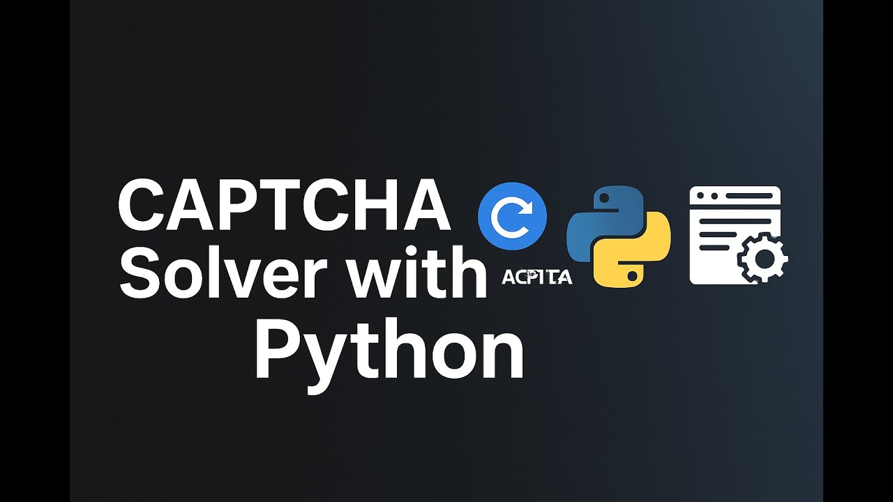 CAPTCHA Solver with Python