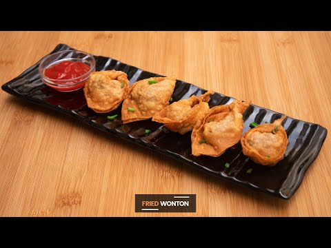 Our Favorite Fried Wonton Recipe :: Pangsit Goreng :: 炸馄饨