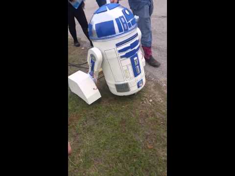 R2-D2 Halloween costume!