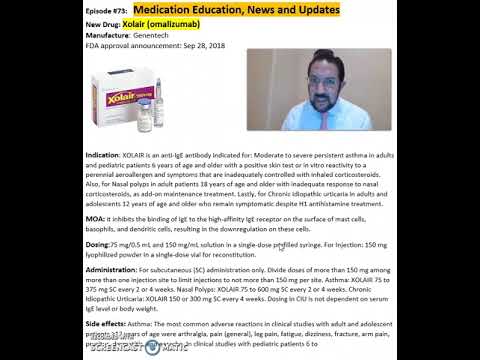 Xolair (omalizumab) - Asthma