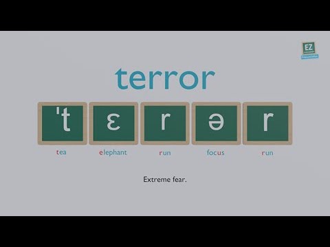 How to pronounce terror ?