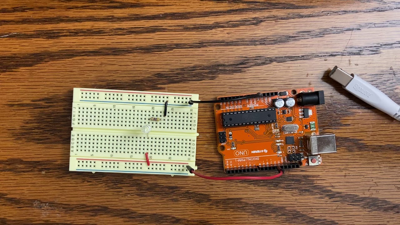Computer programming lab 1 blinking LED