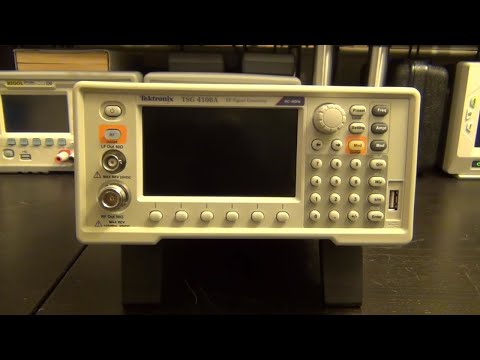 TSP #75 - Tektronix TSG4106A RF Signal / Vector Generator Review, Teardown & Experiments