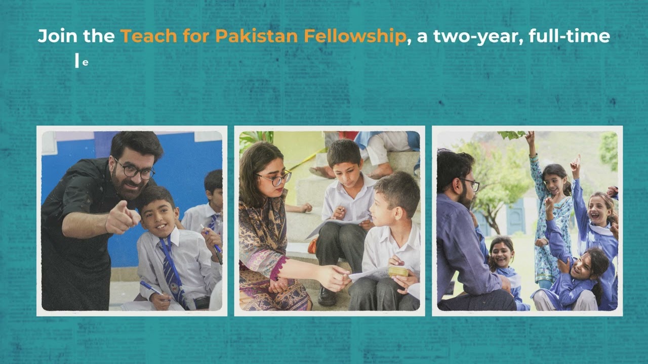 #OursToFix | Apply for the 2025 Teach For Pakistan Fellowship