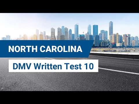 2024 North Carolina DMV Written Test #10