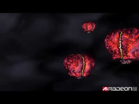 Brains ATI Radeon 8500 Screen Saver Tech Demo real 8500 4K