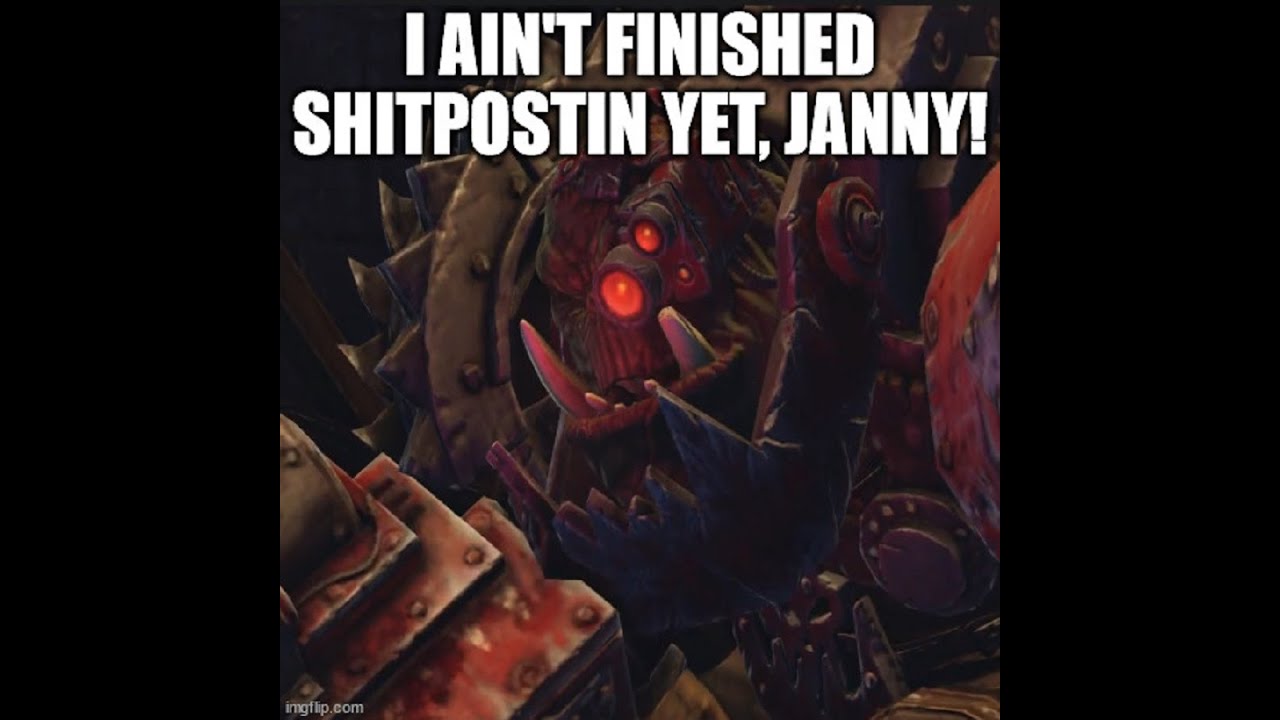 Warboss Grimskull banned from 4chan | Warhammer 40k meme dub