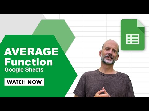 Learn How the AVERAGE Function Works in Google Sheets