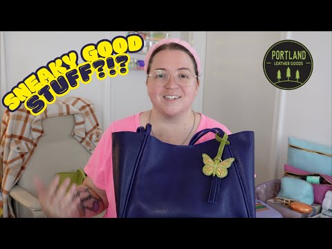 Finally Scored Sneaky Good Stuff?! | Portland Leather Unboxing | Large Devan in Cobalt + Monarca