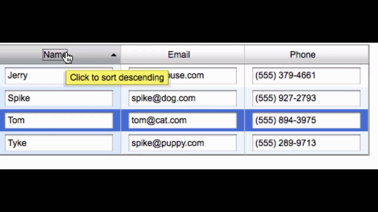 Datatable - Differed sort - Datatable handles the sorting