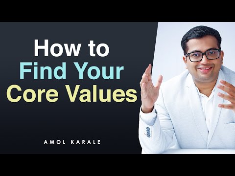 How to find your core values |#Amolkarale |#Hindi