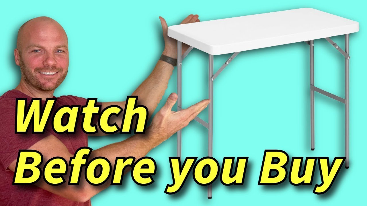 Amazingly Strong Folding Table from Amazon