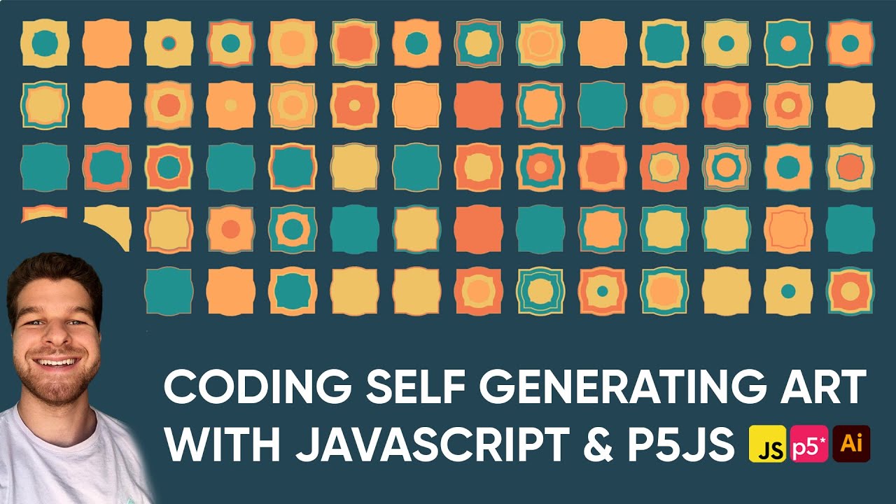 Creating Self Generating Art with P5.js & Javascript - Creative Coding