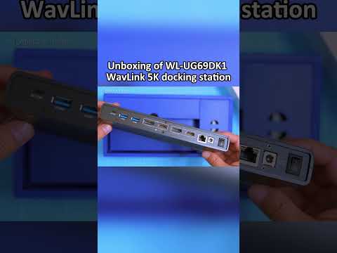 Unlock 5K Display with WAVLINK USB Docking Station! 🌟WLUG69DK1