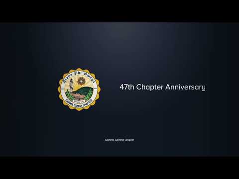 Alpha Phi Omega - Gamma Gamma Chapter Anniversary teaser.