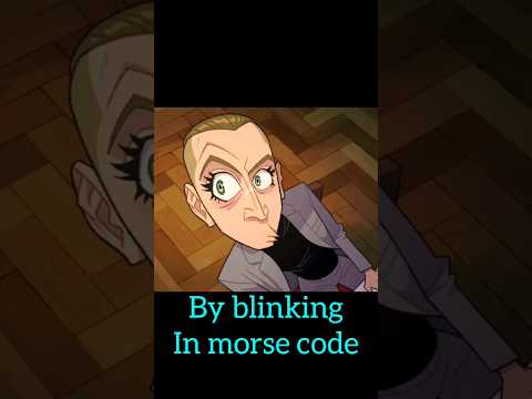 Waiter's Attention Blinking in Morse Code ORIGINAL