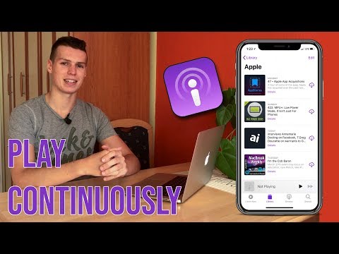 HOW TO CONTINUOUSLY PLAY PODCASTS ON IOS 11 AND IOS 12!