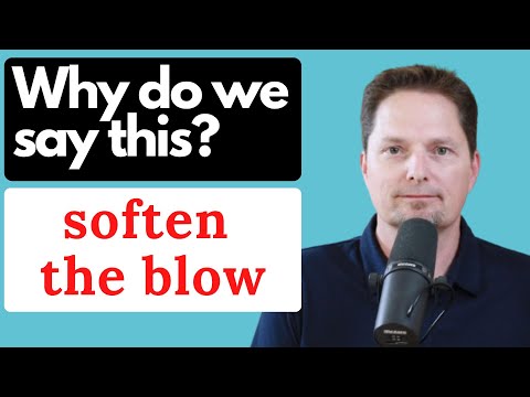 CONFUSING EXPRESSION: soften the blow / CONFUSING AMERICAN PRONUNCIATION: OFTEN, SOFTEN, SOFTENER
