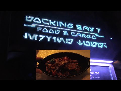 Mealtime at Disneyland- Docking Bay 7 Food and Cargo