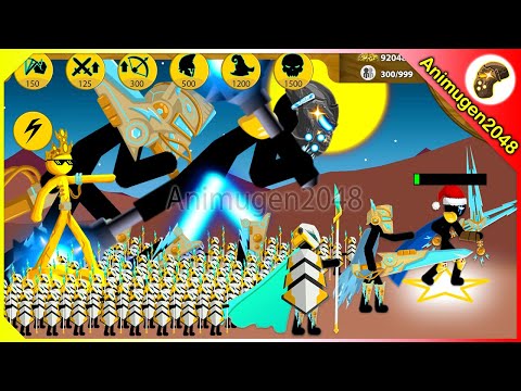 NEW Summon NEON GRIFFON, XIPHOS vs FINAL BOSS | Stick War Legacy Mod VIP | Animugen2048