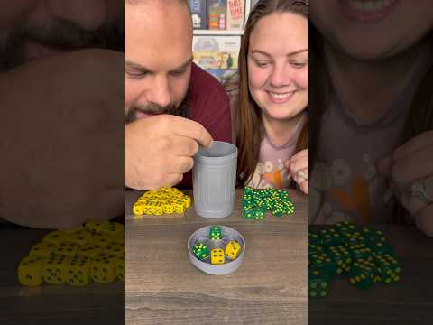 Come Play Trash Dice With Us, The Perfect Travel Game! #boardgames #couple #fun