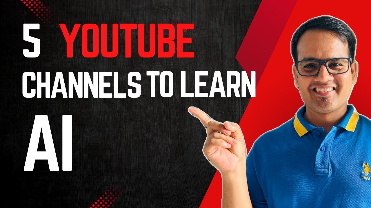 Top 5 YouTube Channels to Learn AI in 2025 (For Testers & Developers) | automatewithamit