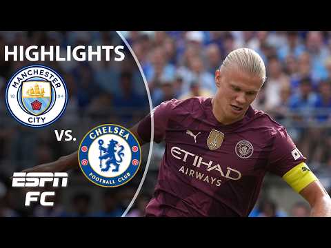 ERLING HAALAND HAT TRICK 🙌 Manchester City vs. Chelsea in Columbus | Highlights | ESPN FC