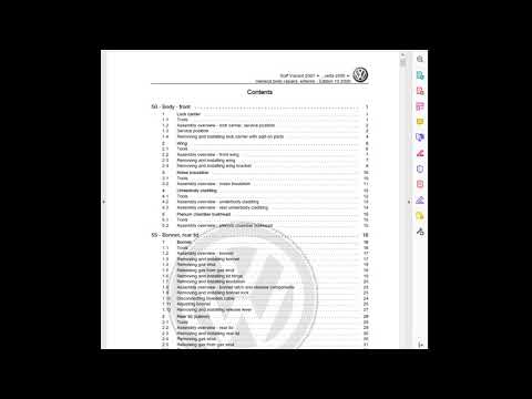 2005 VW Jetta Owners Manual