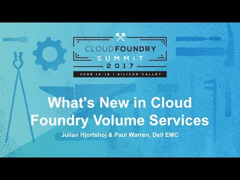 What's New in Cloud Foundry Volume Services
