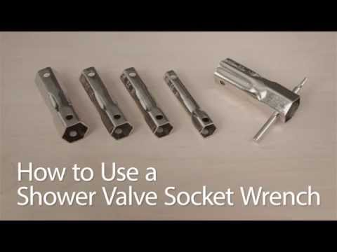 How to Use a BrassCraft® Shower Valve Socket Wrench