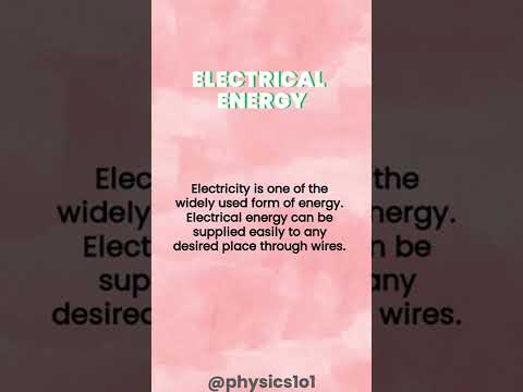 What is Electrical Energy - explained | Learn Physics