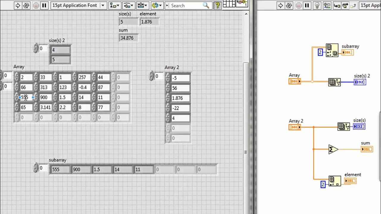 VI High 26 - How to Use the Index Array Function in LabVIEW
