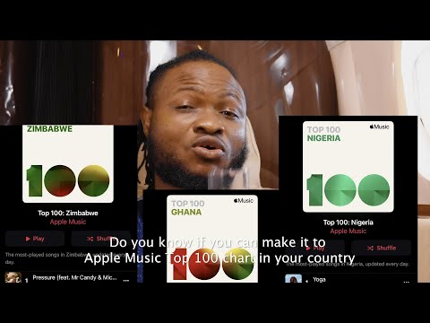 Let's get your music to Apple Music Top 100 in your Country